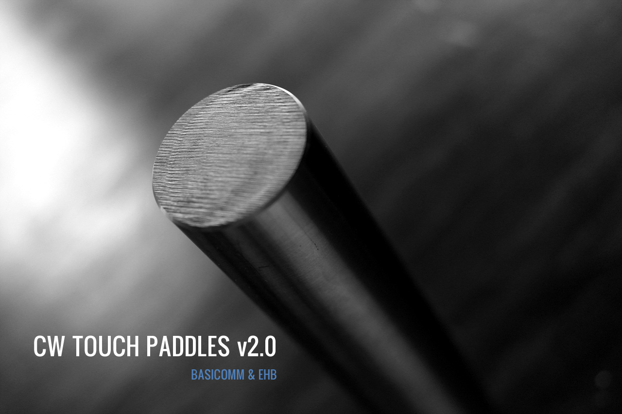 The release of “CW TOUCH PADDLES v2.0” | BASICOMM, Basic Communications