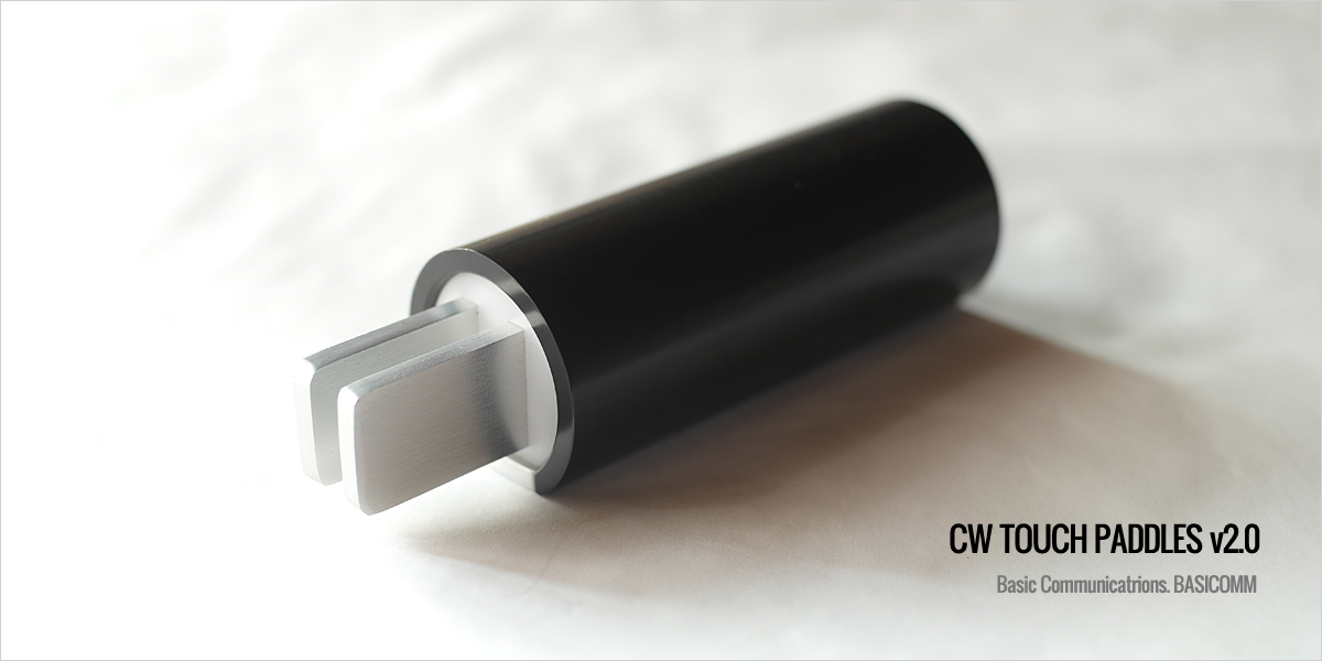 CW Touch Paddles V2.0 | BASICOMM, Basic Communications