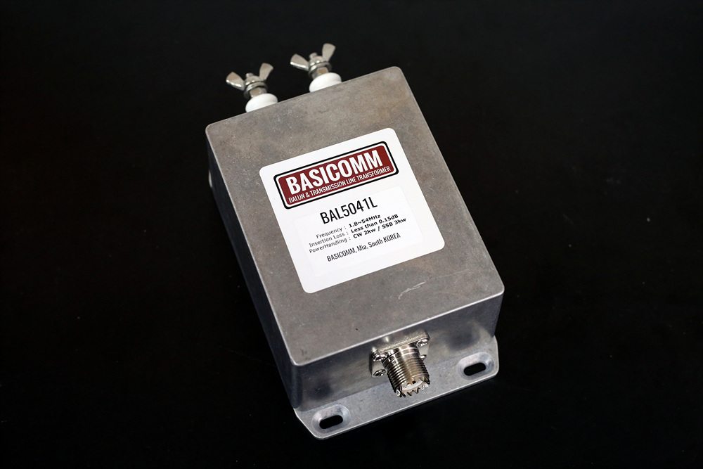 BAL5041L, 4:1 Current Balun | BASICOMM, Basic Communications